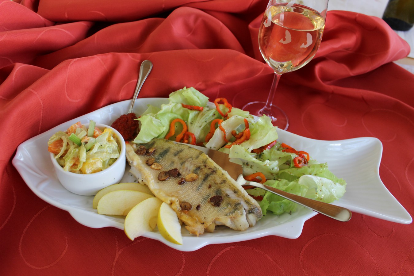Zander gebraten mit Fenchelgemüse - Regionale Rezepte